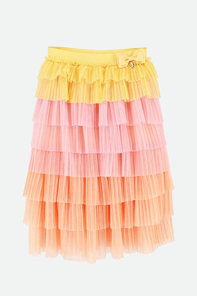 Pandora Tiered Pleated Skirt – Me & Kay