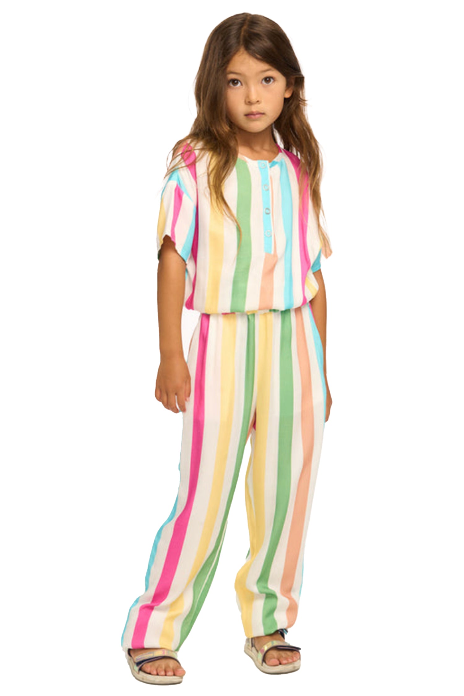 Multi Color Stripe Jumpsuit – Me & Kay
