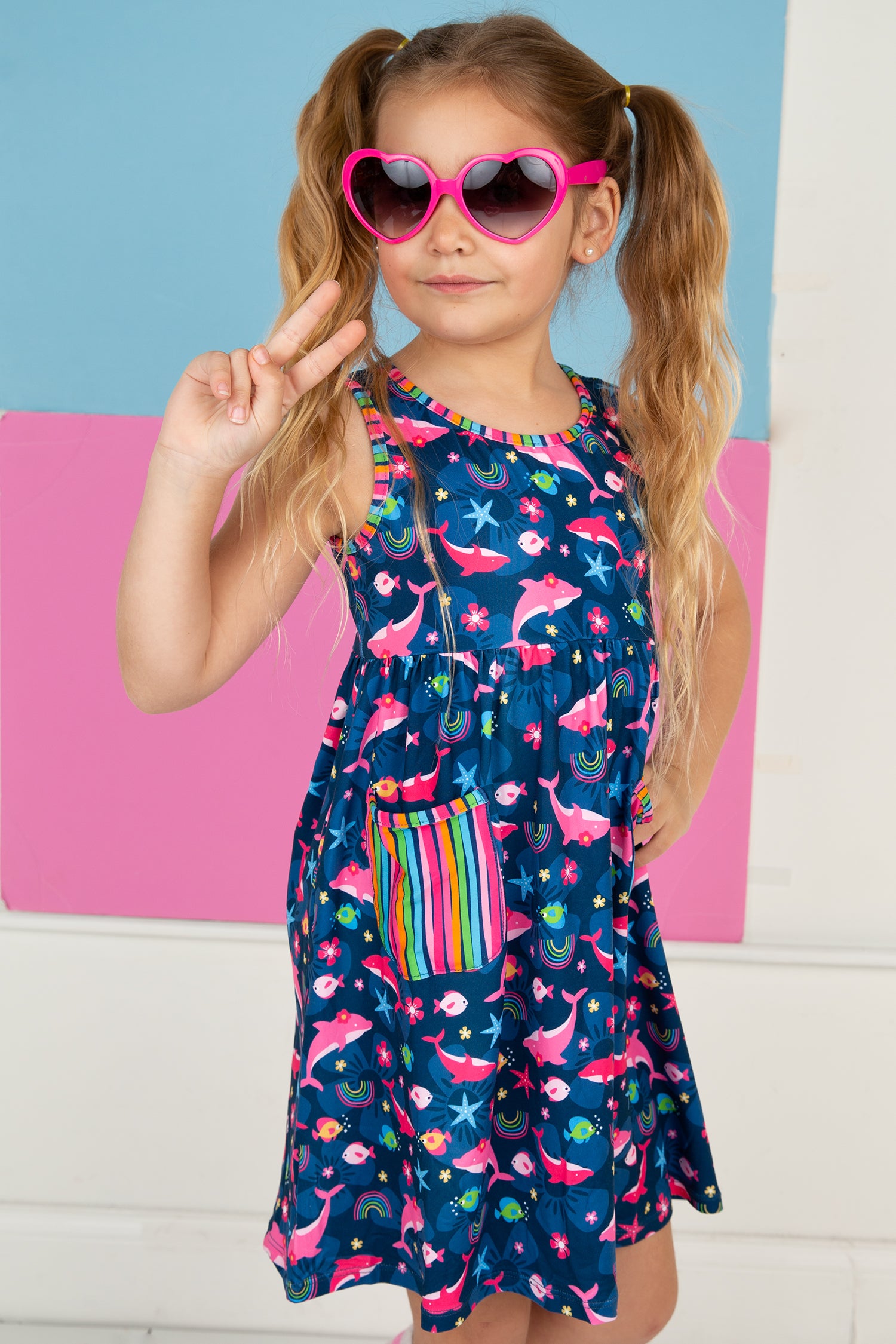 Dolphin Daydream Dress – Me & Kay