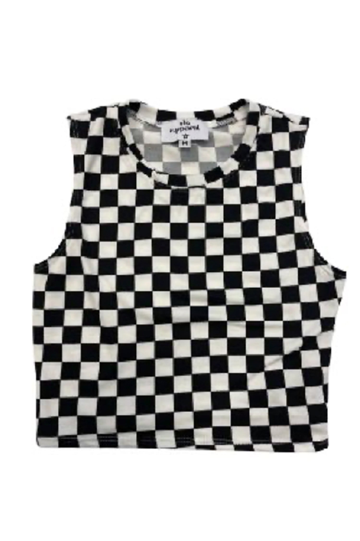 Checkered Crop Tank Top – Me & Kay